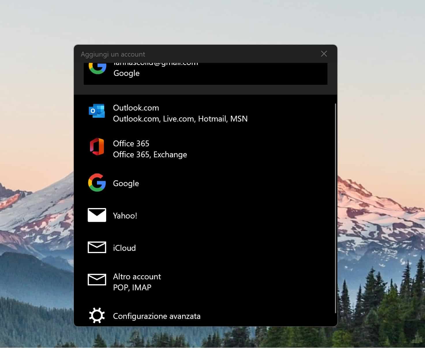 Configurazione di Aruba Mail su PC, Android e iOS